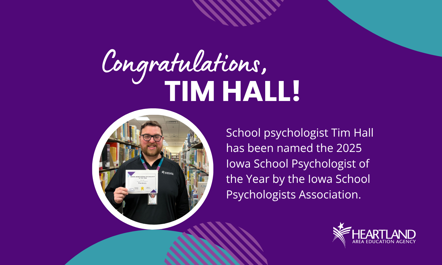 "Calm, Collaborative & Compassionate" Hall Earns Iowa School ...